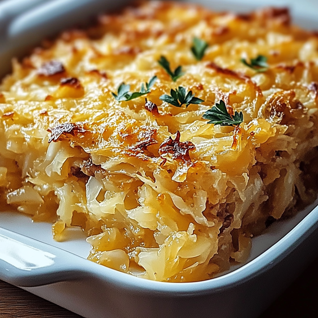 Savory Sauerkraut Casserole - Sizzle Diary