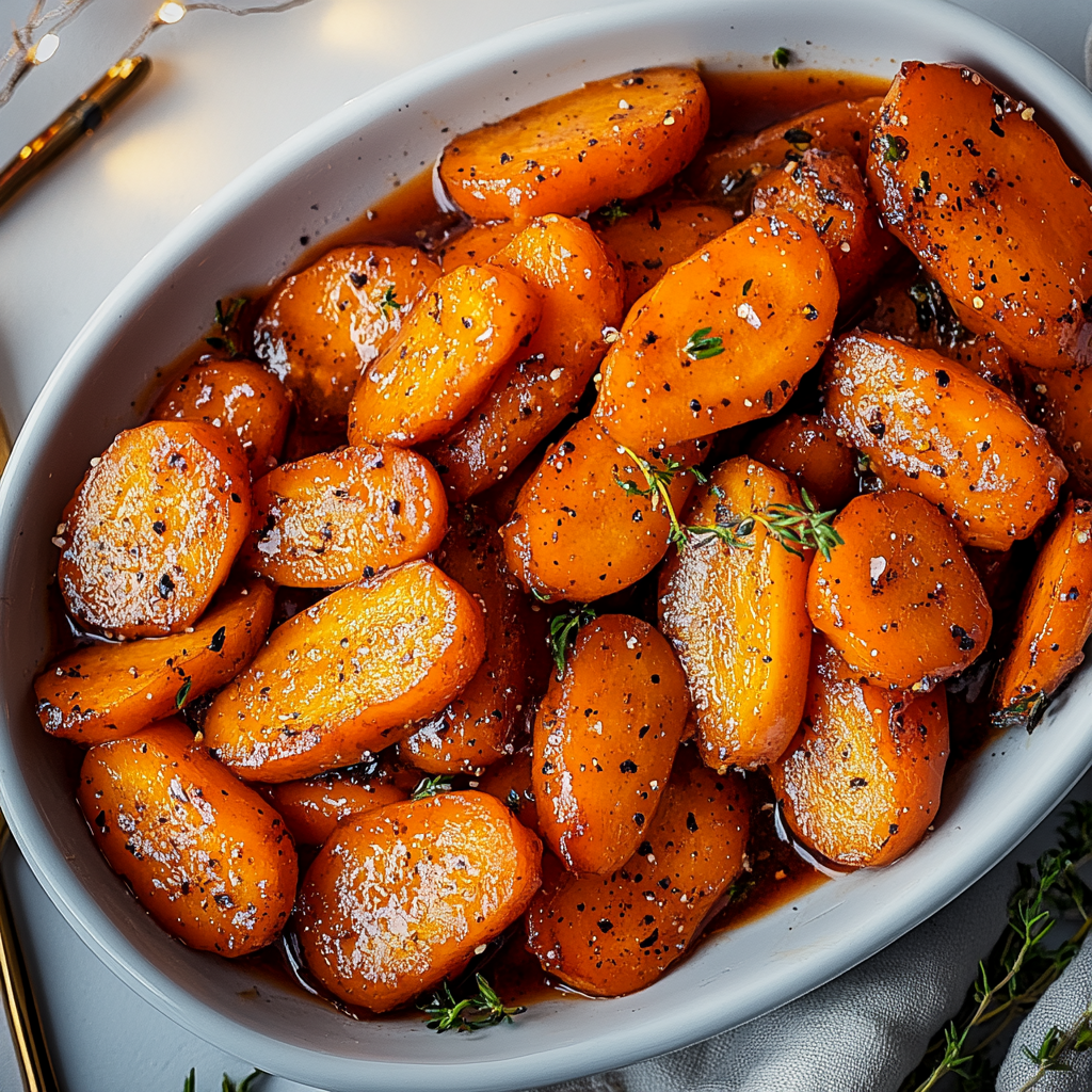 Glazed Carrots - Sizzle Diary